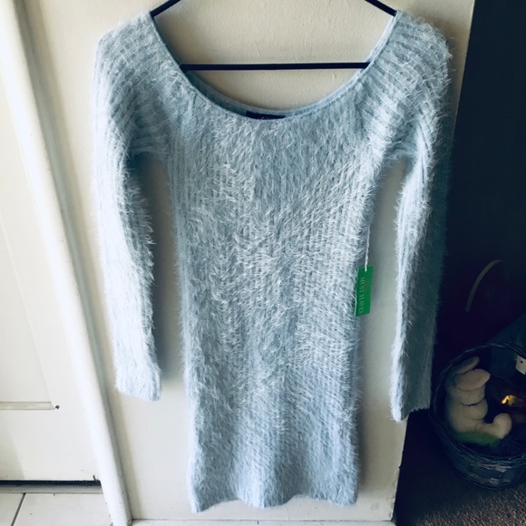 Forever 21 | Dresses | New Fuzzy Off The Shoulder Dress | Poshmark